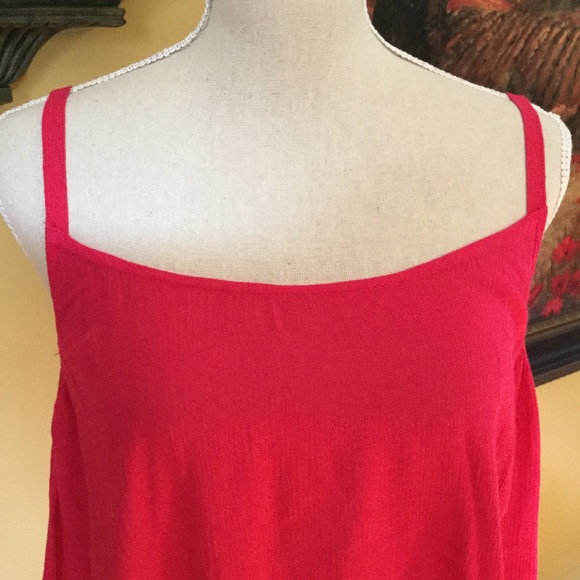 Elodie | Tops | Elodie Pretty Flowing Pink Tank Size M | Poshmark